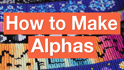 Alpha pattern #139990 | BraceletBook